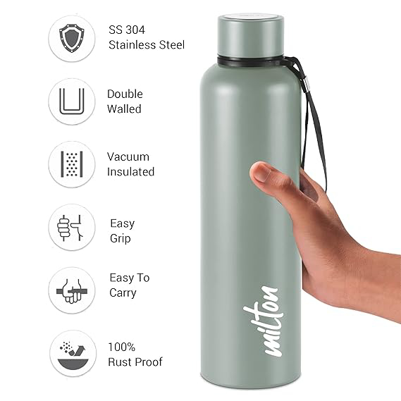 Welcome to MTechMart. Milton Aura 1000 Thermosteel Bottle, 1.05 Litre ...